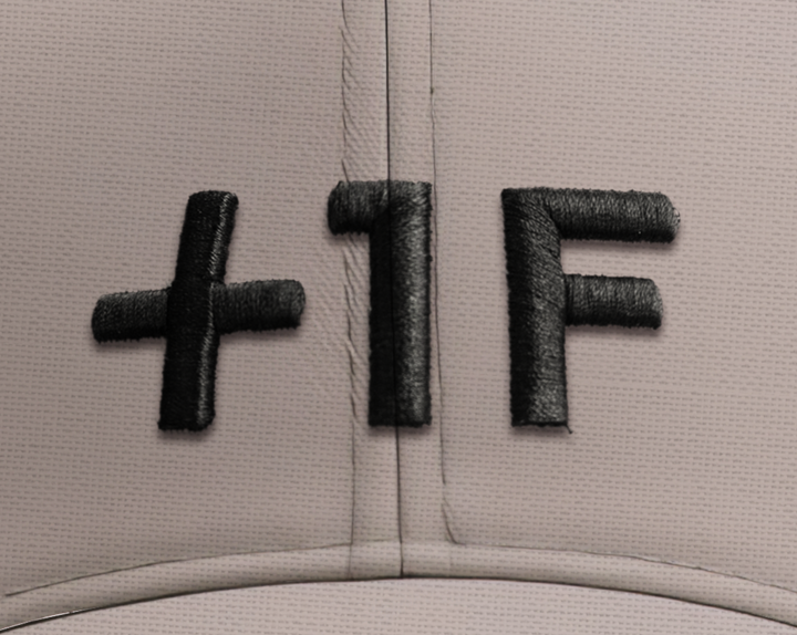 +1F LOGO CAP Ⅱ / GRAY | ロゴキャップ グレー